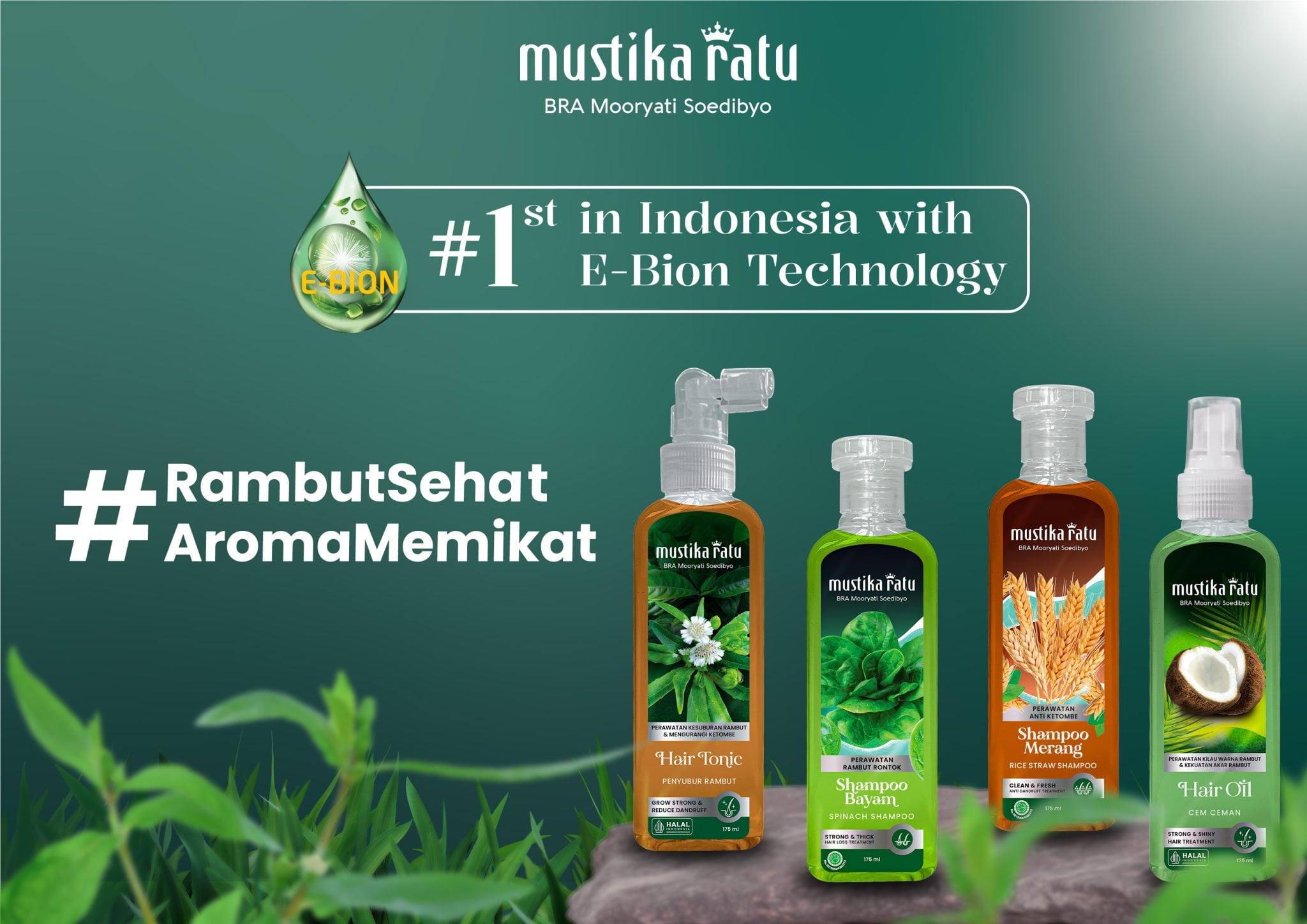 Ketombe Pergi, Ketombe Bukan Lagi Masalah! Mustika Ratu Shampoo Merang ...
